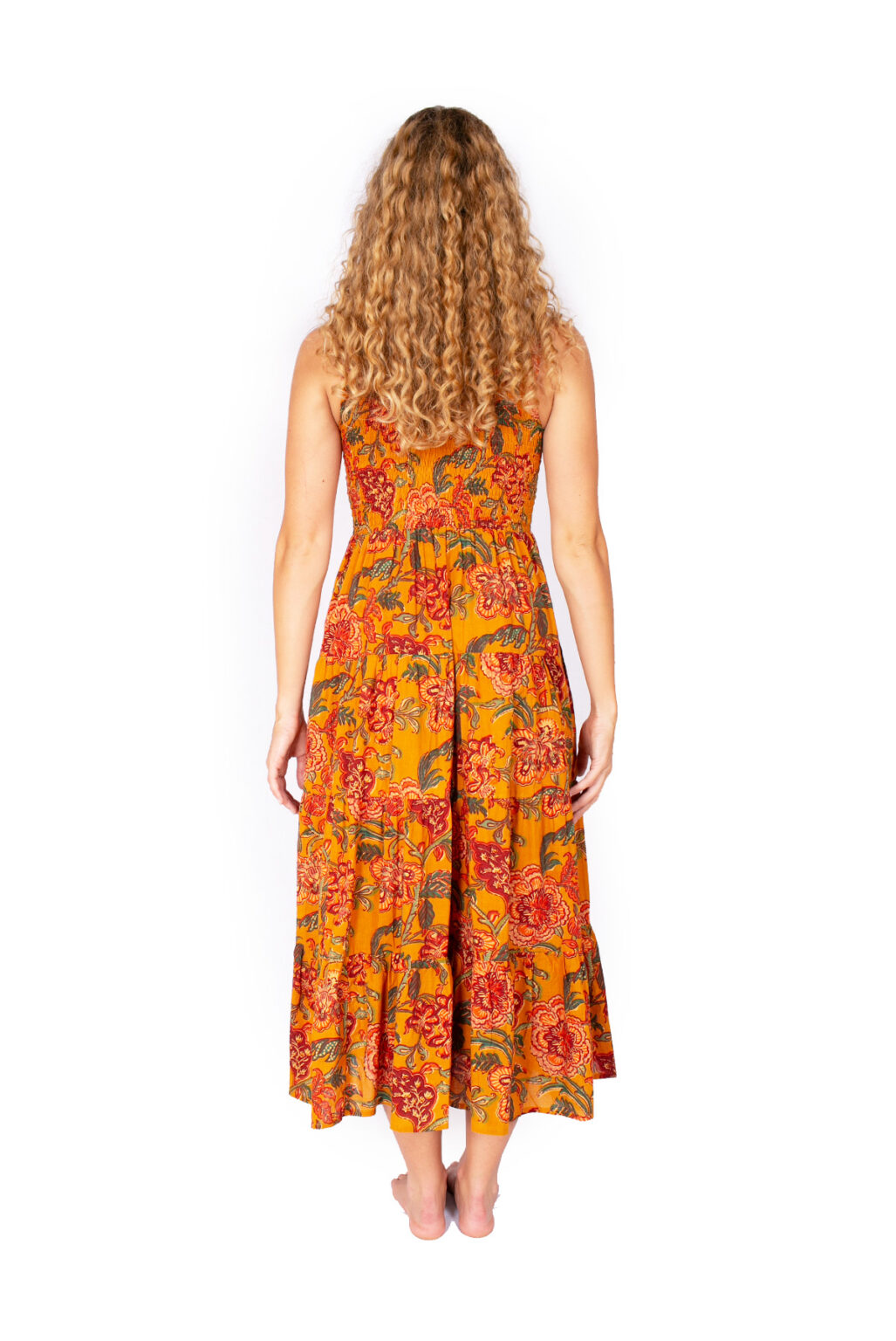 Puri Dress - MUSTARD DREAMS - OM Designs