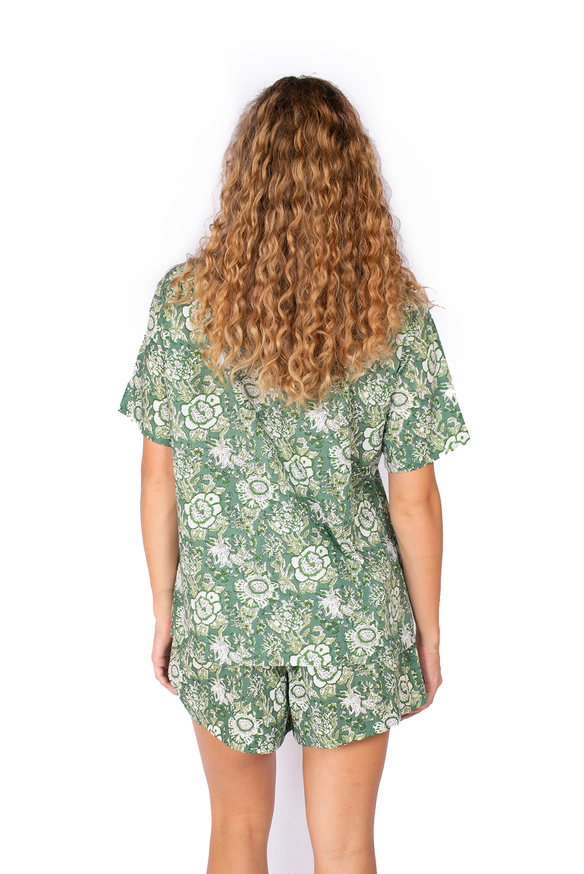 Betty Shorts - GREEN GOODNESS - OM Designs